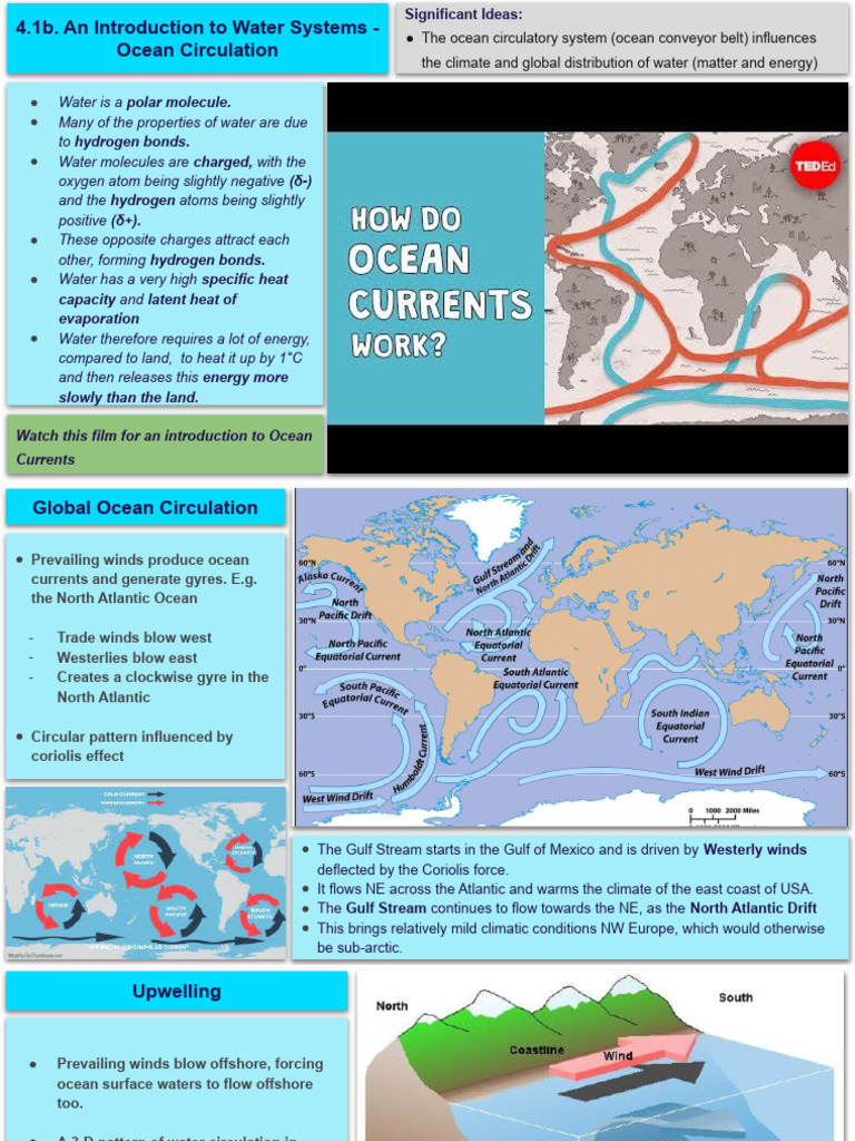 ESS 4.1b. Ocean Currents and Climate | PDF | Oceans | Atmospheric Sciences