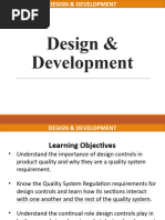 Design History File Overview and Management | PDF | Verification And ...