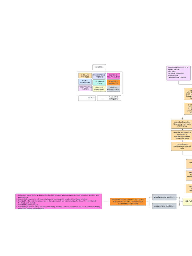 GCP Concept Map | PDF | Urinary System | Urination