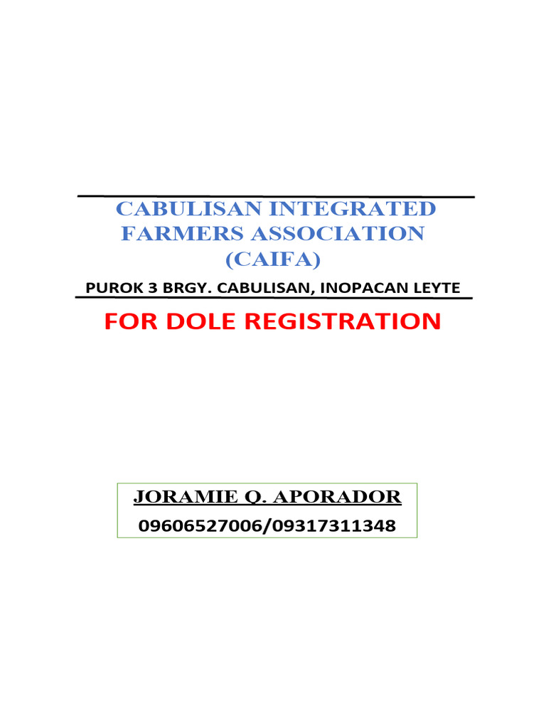 Dole Full Forms | PDF | Quorum | United Nations General Assembly