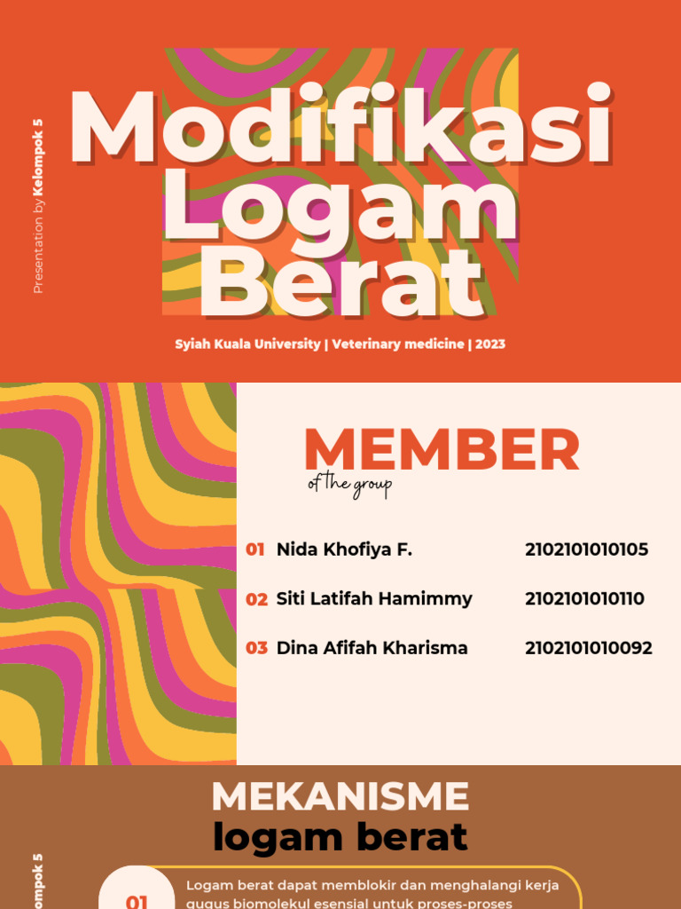 Klp 5 Mekanisme Logam Berat Pdf