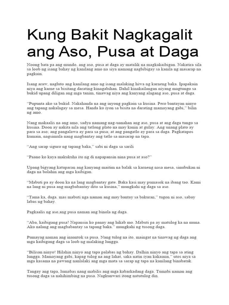 Pagsasalin Activity | PDF