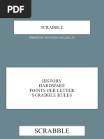 History and Timeline of Scrabble | PDF | Gaming | Games Of Mental Skill