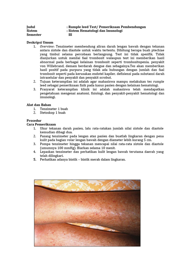 Tes Rumple Leed untuk Mahasiswa | PDF