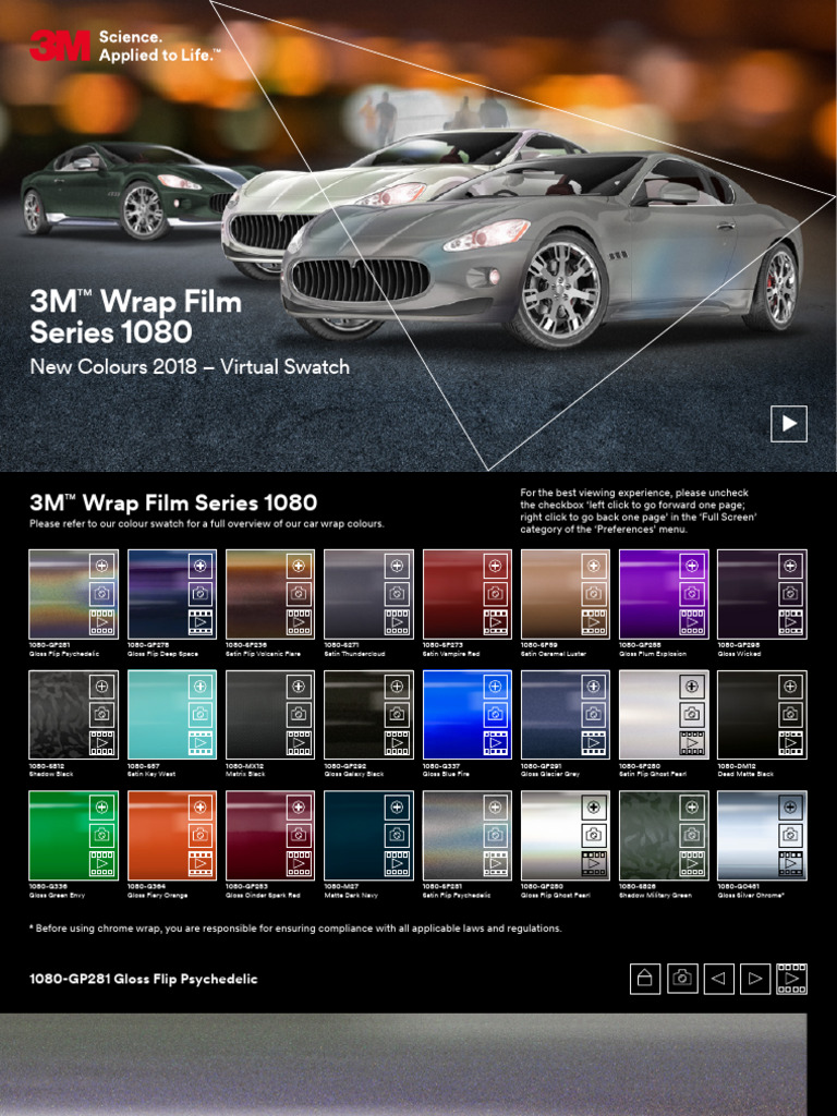 Colours Virtual Swatch 1080 Series | PDF