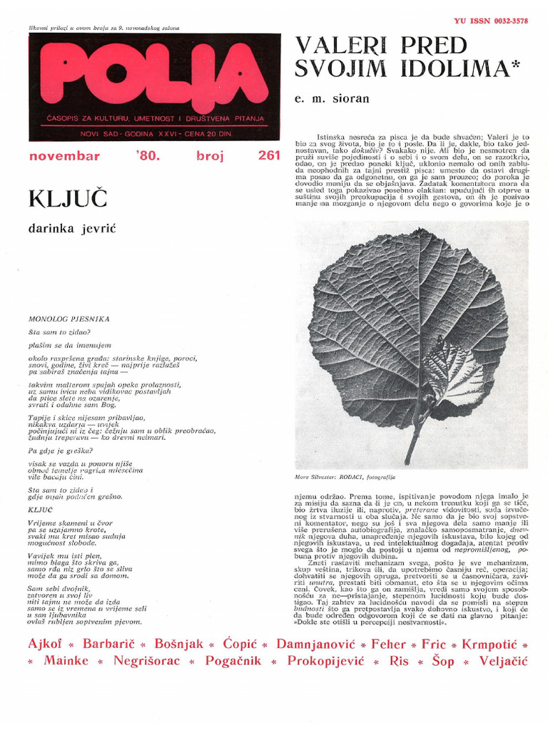 Darinka Jevric, Kljuc | PDF