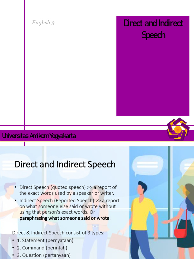 Direct and Indirect Speech | PDF | Semantics | Language Families