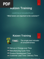 KAIZEN Training Module | PDF | Career & Growth