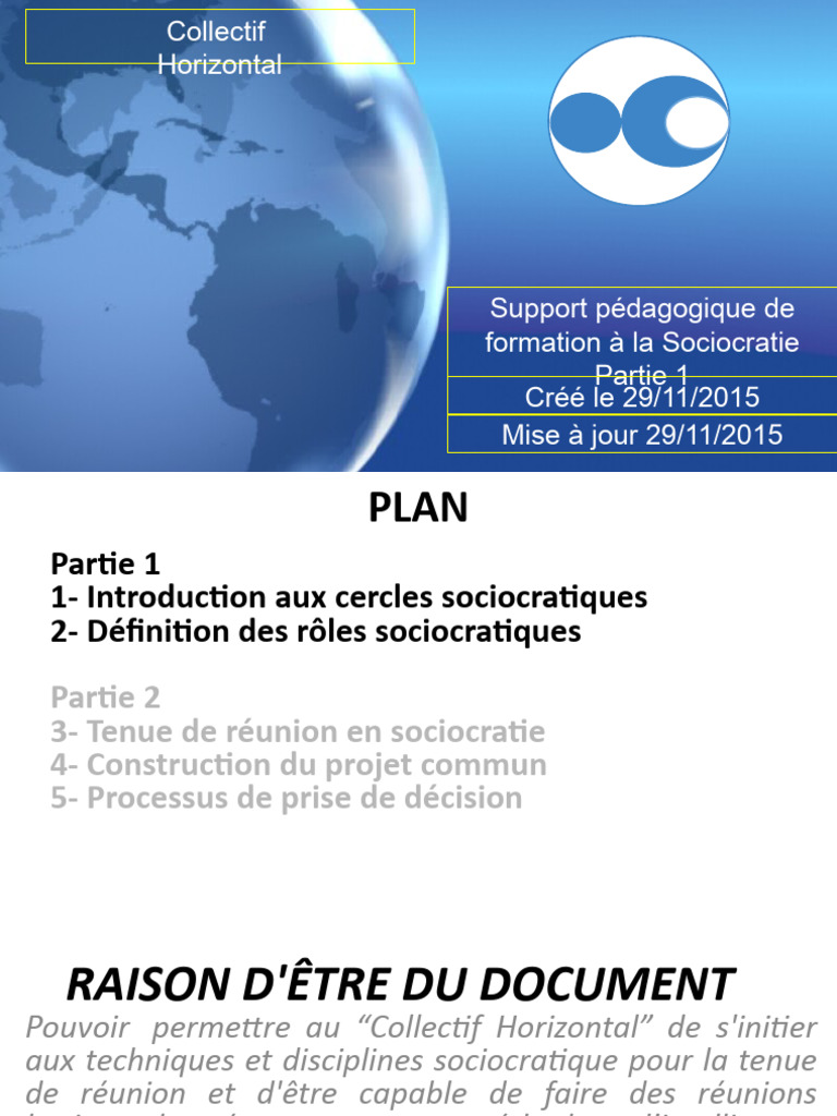 Introduction à la Sociocratie | PDF | Vote