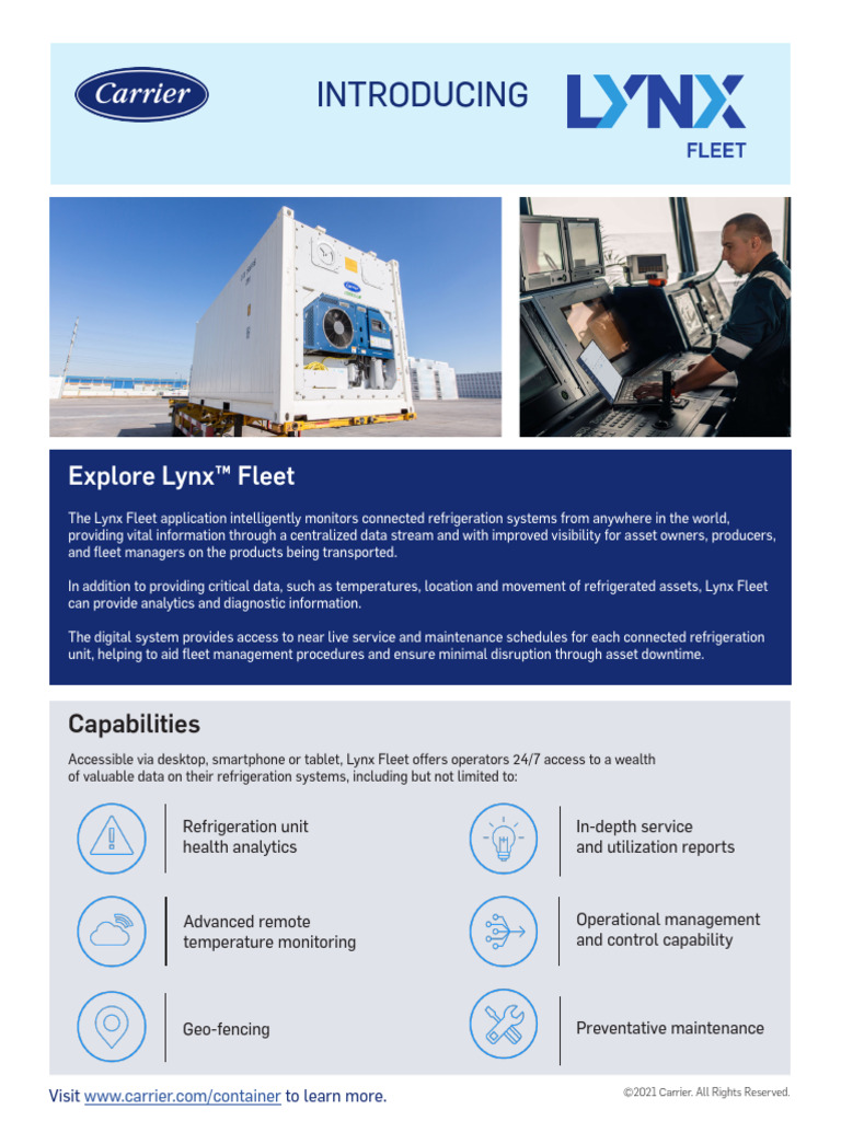 Lynx-Fleet-Container | PDF | Analytics | Computing
