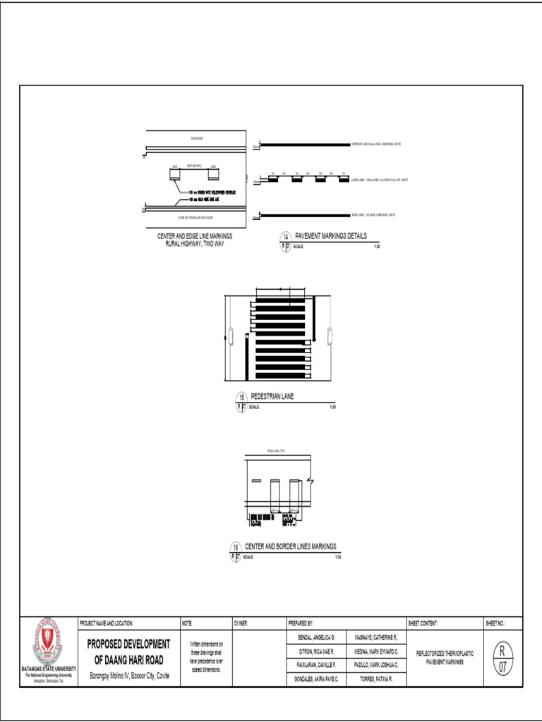 Molino IV-Model | PDF | Road | Transportation Engineering
