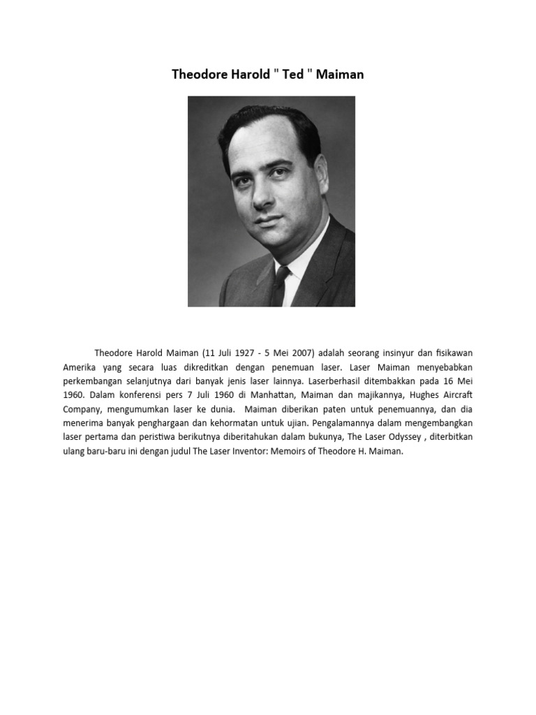 Theodore Harold | PDF