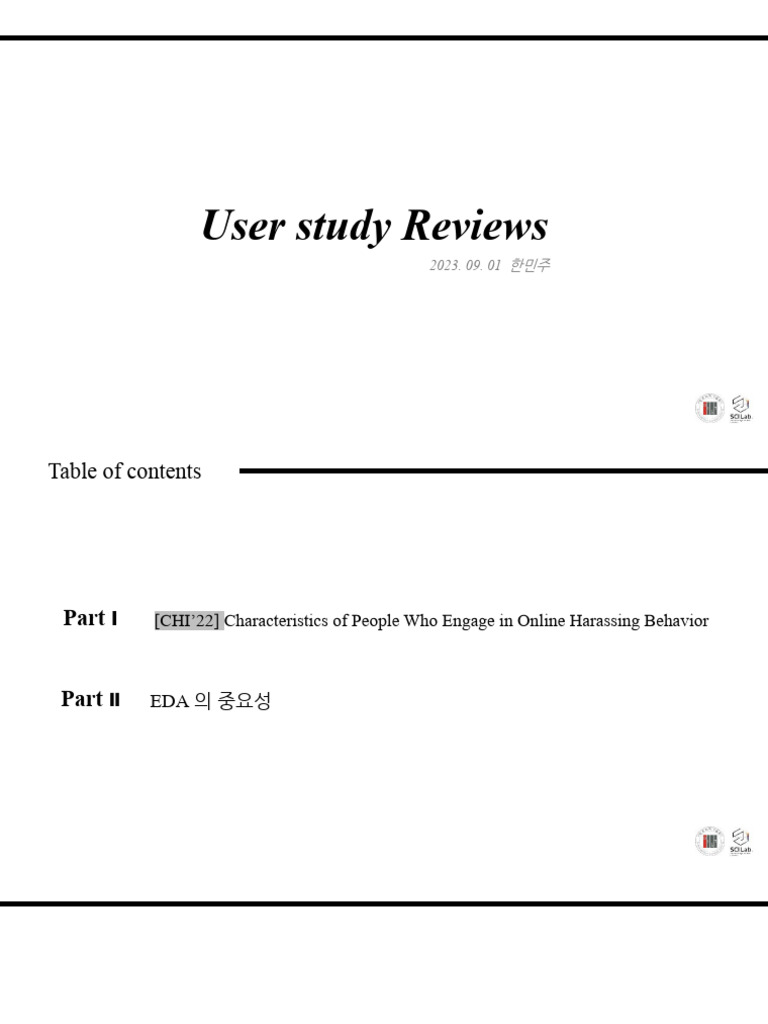 (230901) User Study | PDF