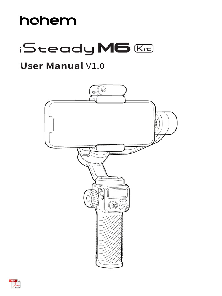 Handleiding Hohem Isteady m6 | PDF | Rotation | Camera