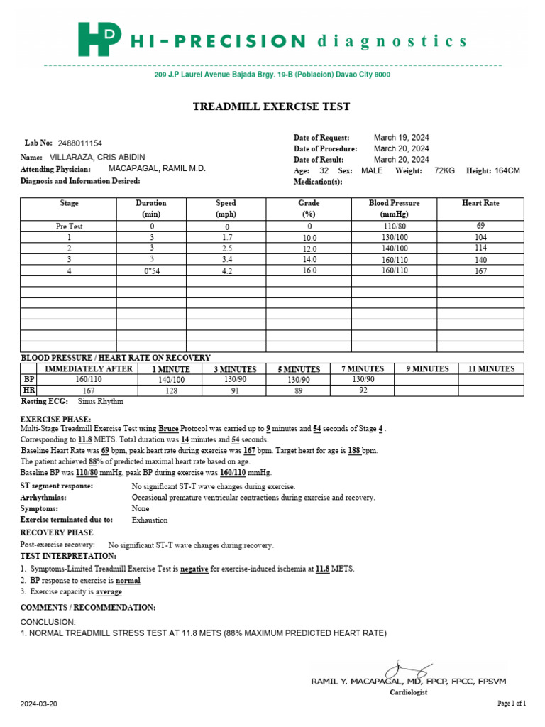 IMAGING-DC078757-2488011154-TREADMILL | PDF | Heart Rate | Heart