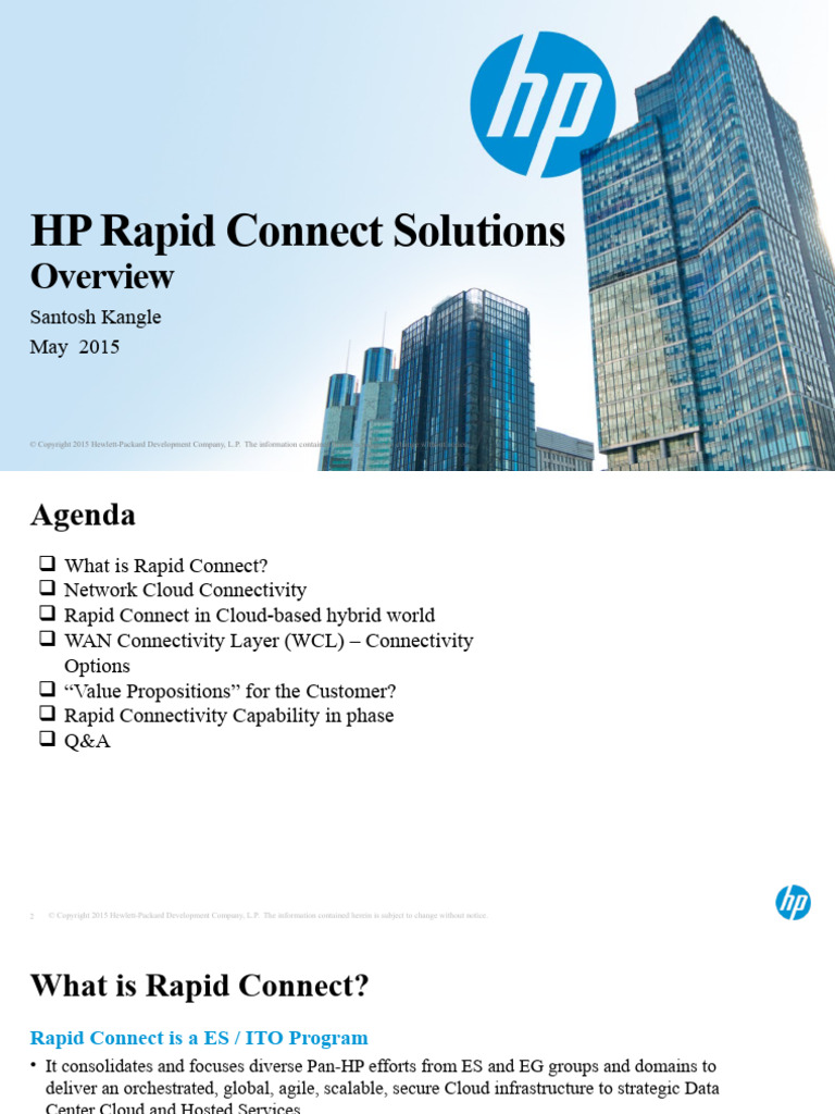 Rapid Connect Solutions Overview | Download Free PDF | Cloud Computing ...