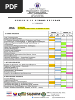 Humss List of Subjects | PDF | Social Sciences | Science