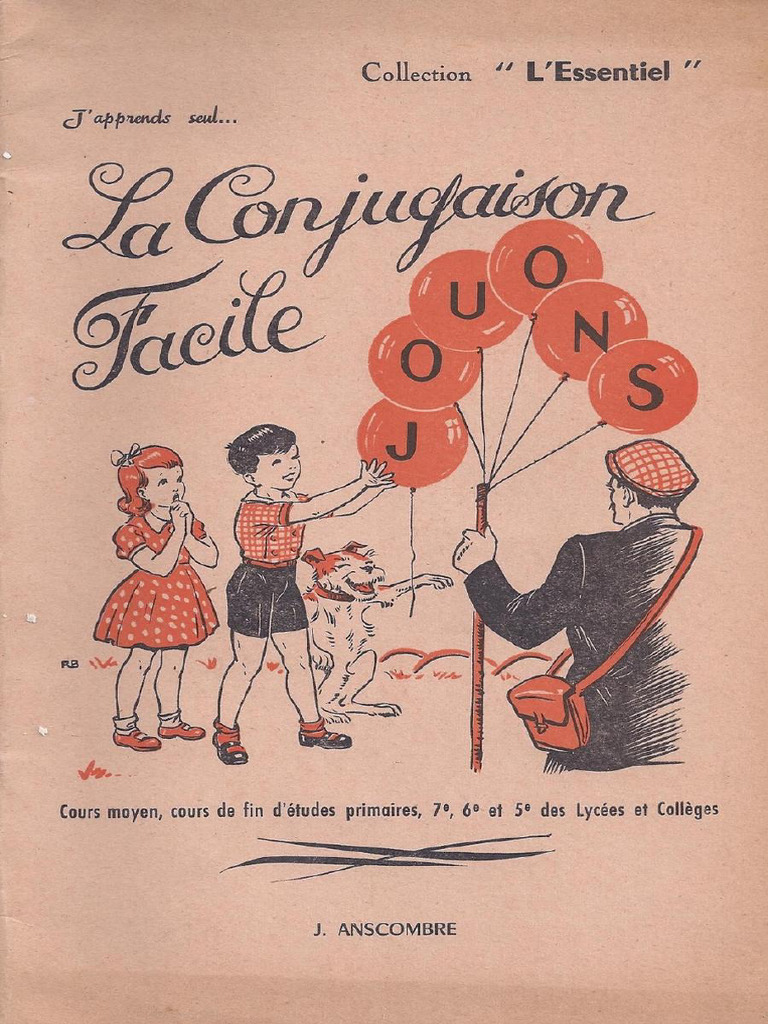 French Verb Conjugation Book 90s | PDF