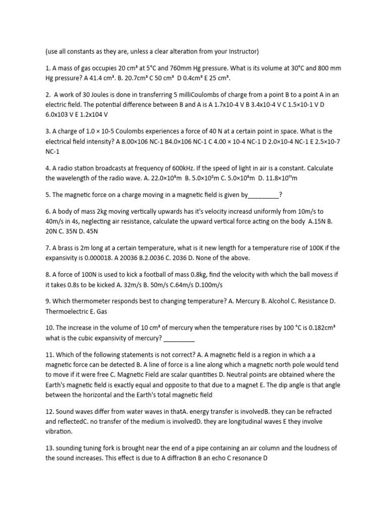 SS3 Physics Second Term | PDF | Photoelectric Effect | Electron