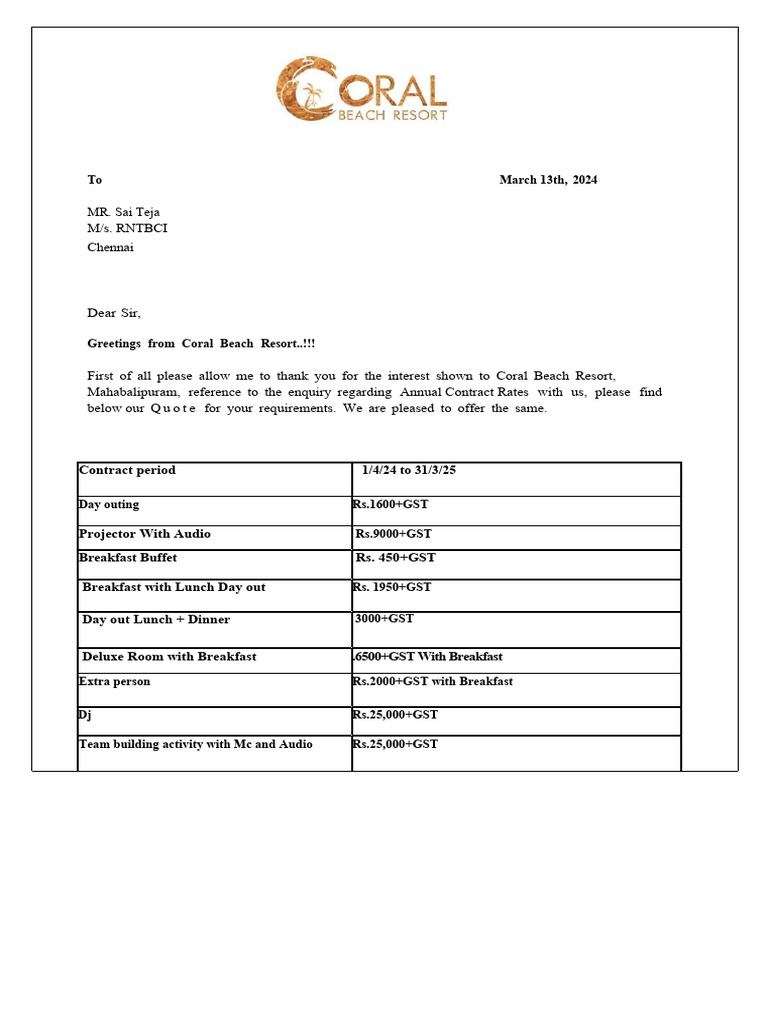 RNTBCI Annual Rate | PDF | Soft Drink | Drink