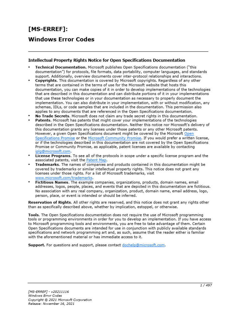 MS Erref | PDF | Remote Desktop Services | Specification (Technical Standard)