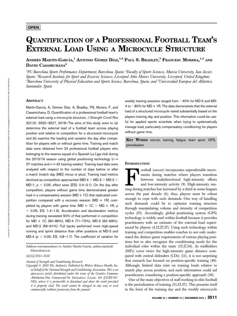 Quantification of A Professional Football Team s.26 PDF | PDF