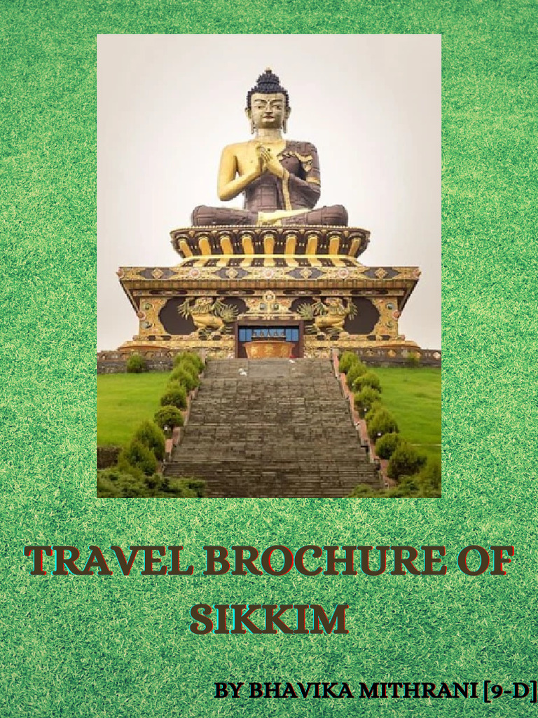 Sikkim Travel Brochure for School Project | PDF | Foods | Cuisine