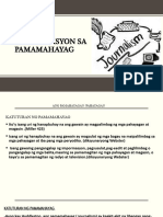 Mga Bahagi NG Pahayagan | PDF