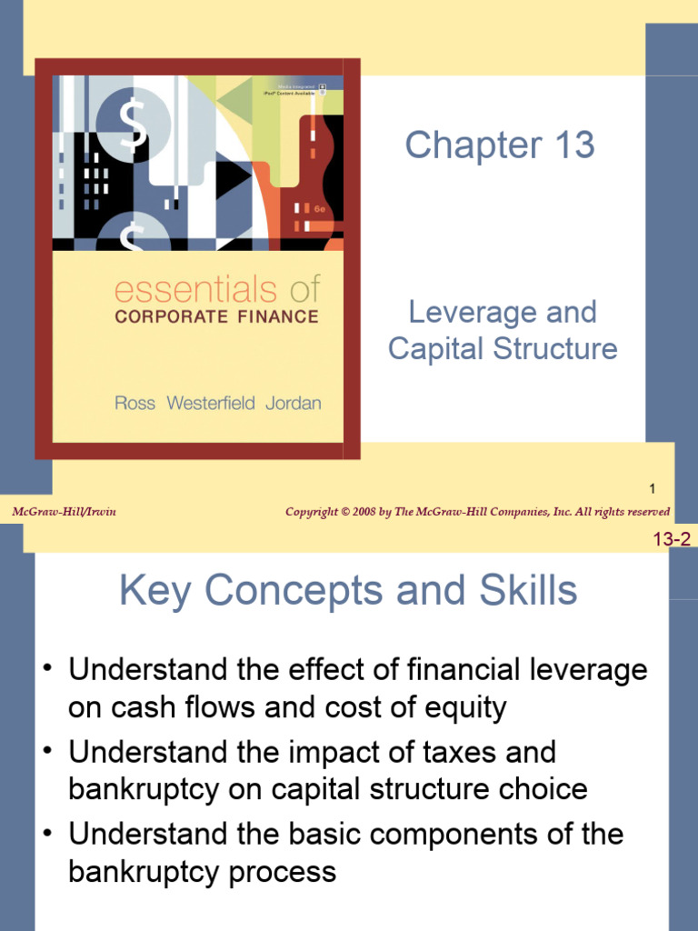 Rosschapter13 Leverage and Capital Structure 111029143418 Phpapp01 | PDF | Capital Structure ...