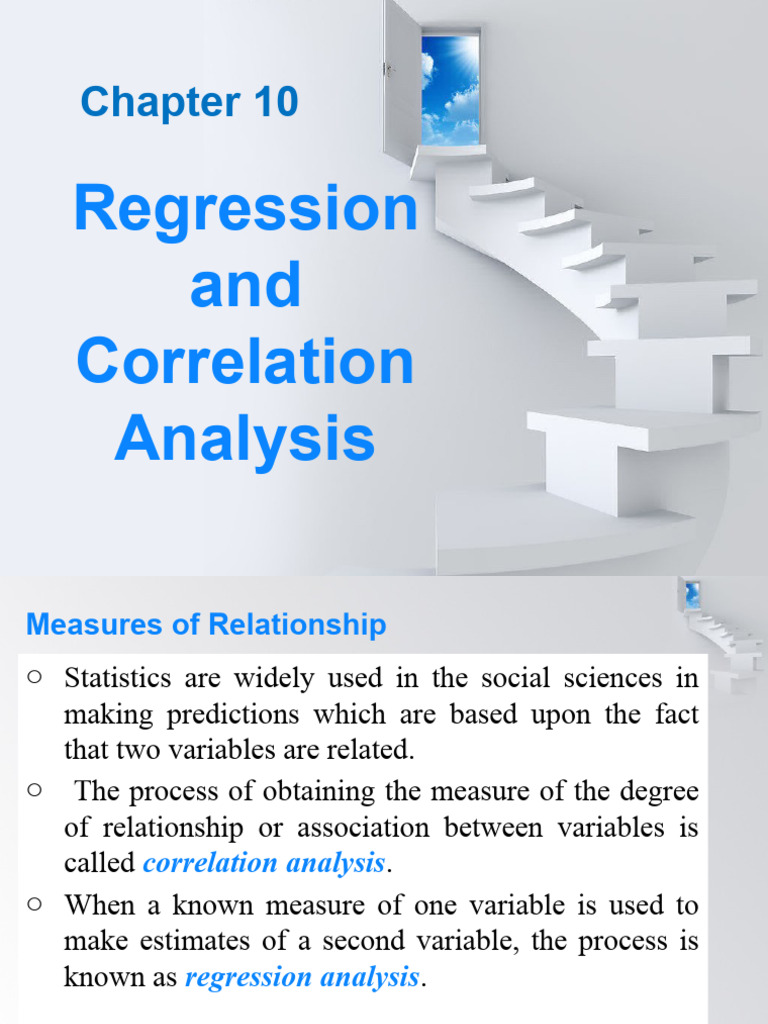 Correlation Regression | PDF | Linear Regression | Regression Analysis Correlation Regression | PDF | Linear Regression | Regression Analysis