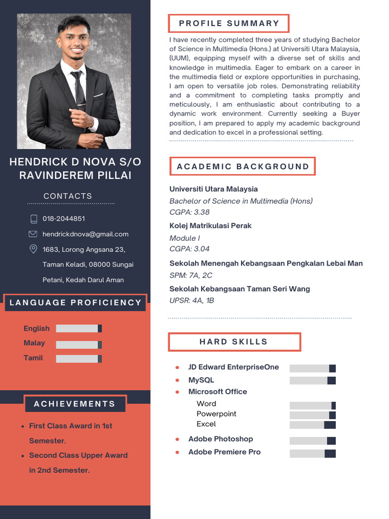 Hendrick D Nova Resume | PDF