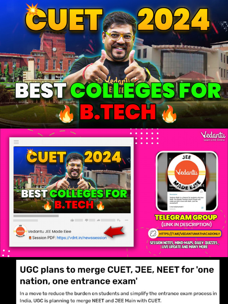 B.Tech Colleges Through Cuet | PDF | Computer Science | Engineering