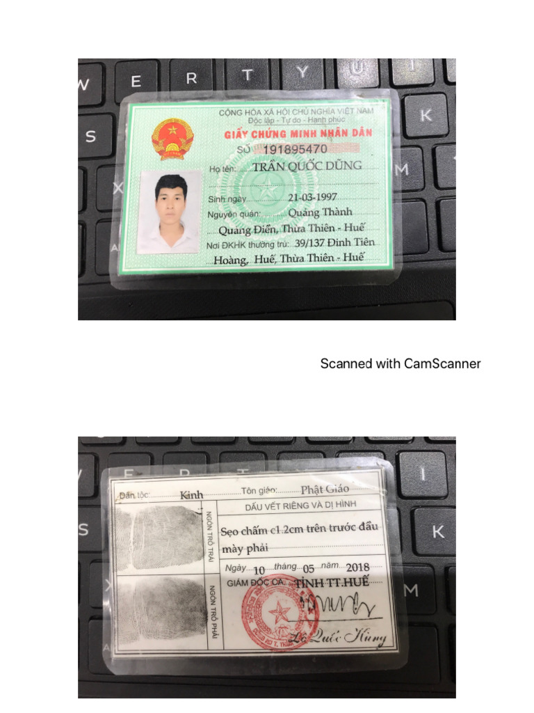 3522869-CMND-TRAN QUOC DUNG | PDF