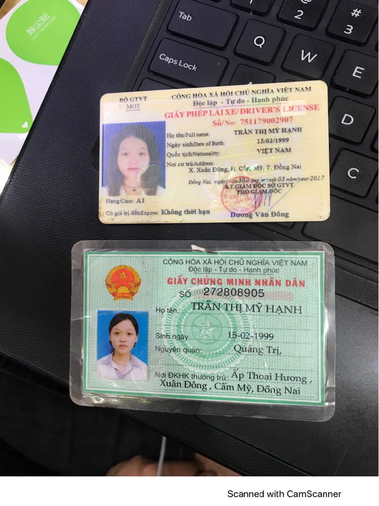 trần thị mỹ hạnh- cmnd (1) | PDF