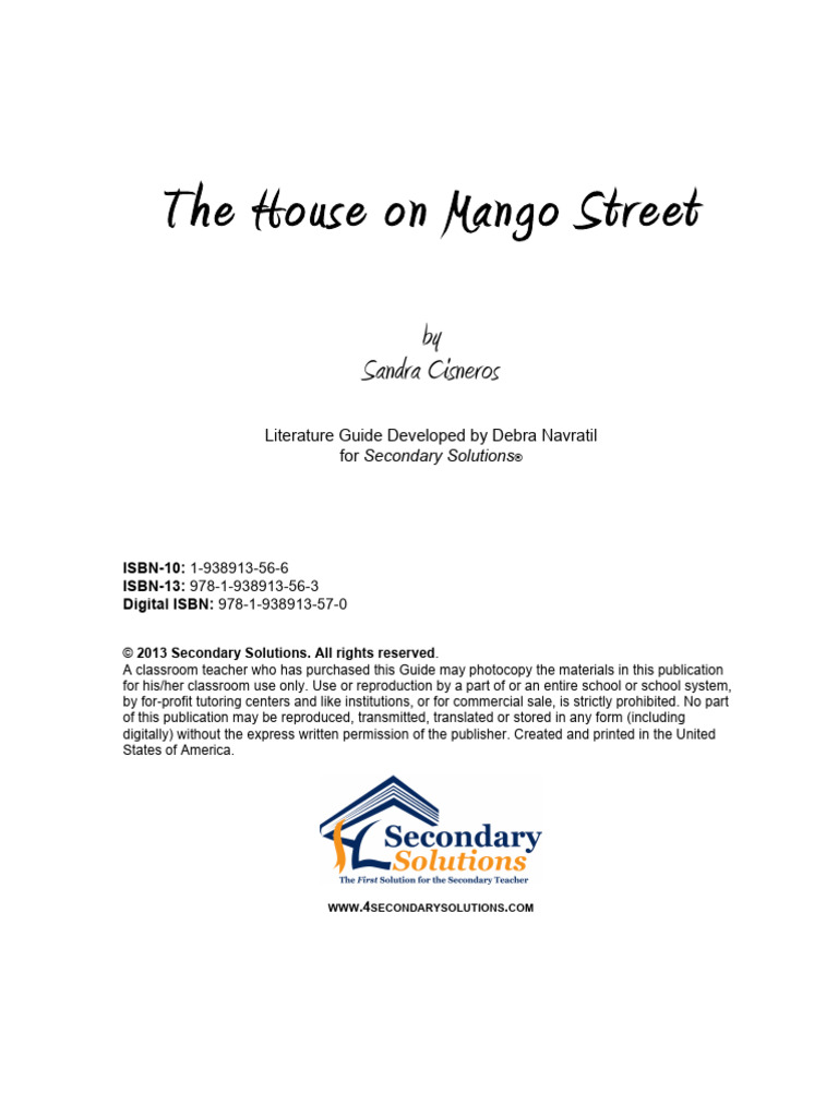 The House On Mango Street | PDF | Reading Comprehension