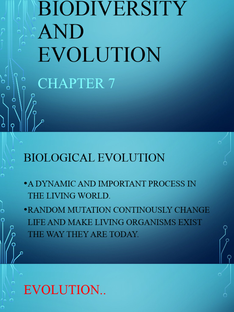 Evidences of Evolution | PDF | Fossil | Evolution
