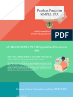 Panduan Pengisian Simpel Ppa | PDF