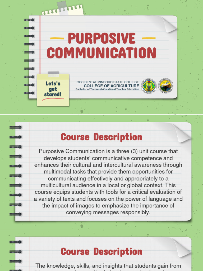 Lesson 1 & 2 Communication Process and Communication Barrier PDF | PDF | Communication ...