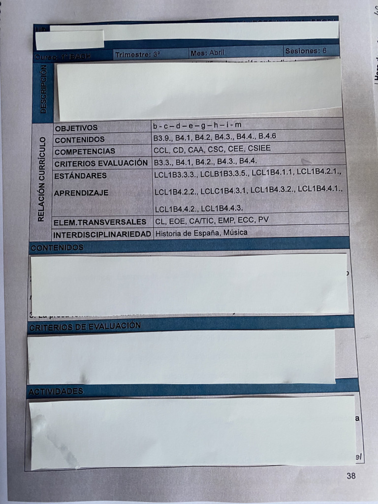 Modelo Ficha UD | PDF