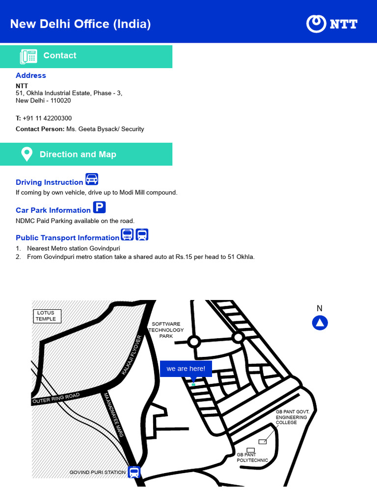 India New Delhi Map | PDF
