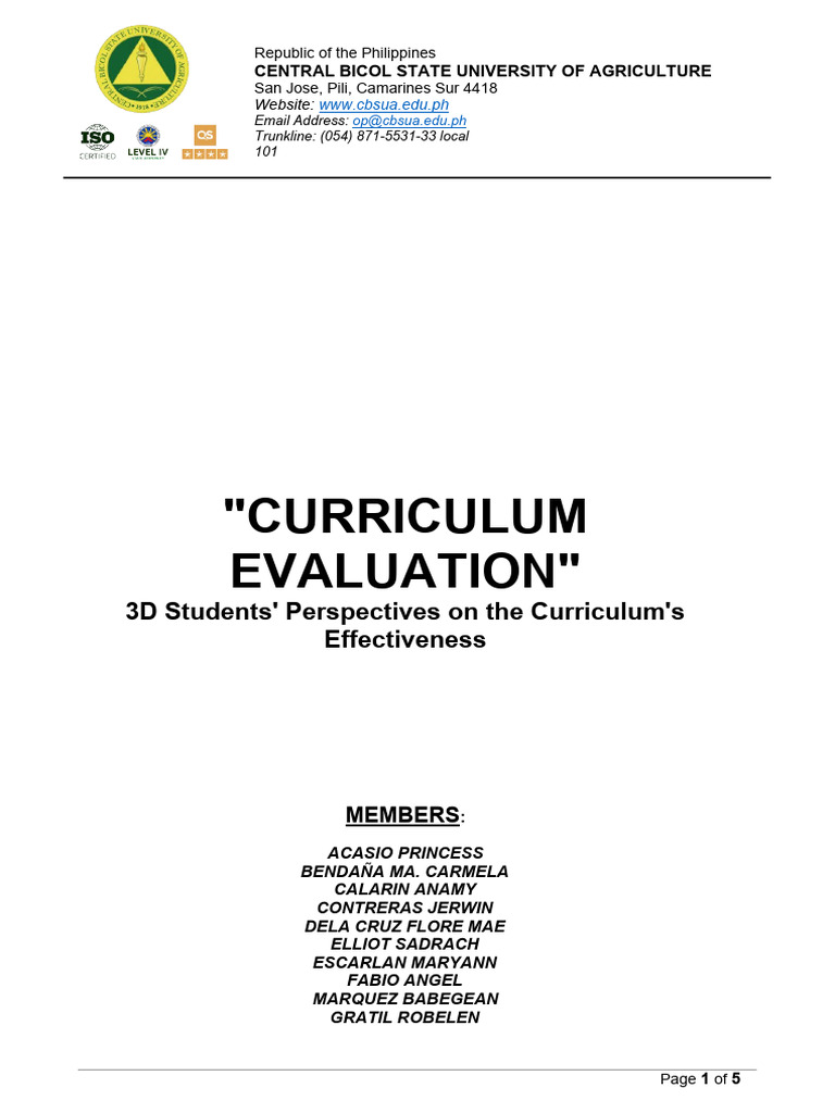 EDUC9 | PDF | Survey Methodology | Evaluation