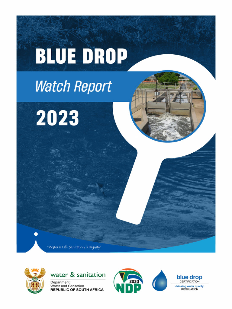 Blue Drop Report 2023 | PDF | Water Supply | Water