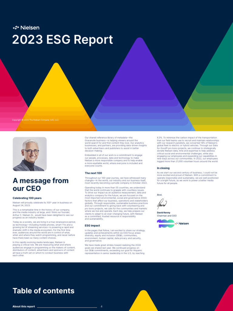 2023 Environmental Social Governance Esg Report | PDF | Governance | Electronic Waste