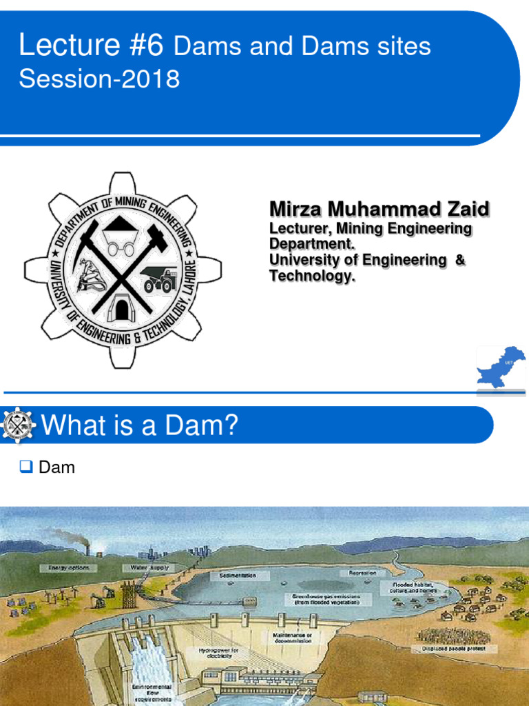 Lec#6 - Dams and Dam Sites | PDF | Dam | Rock (Geology)