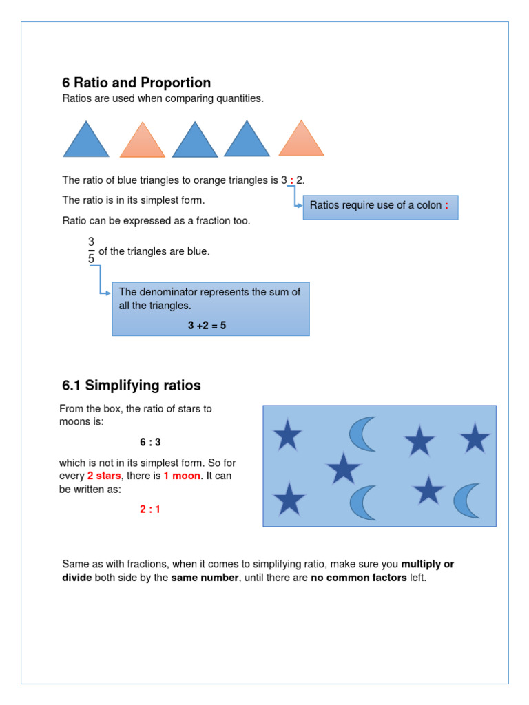 Ratio and Proportion 1 | PDF | Ratio | Arithmetic