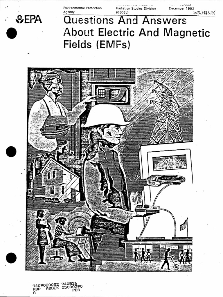 EMF Questions and Answers Guide | PDF | Electromagnetic Radiation ...