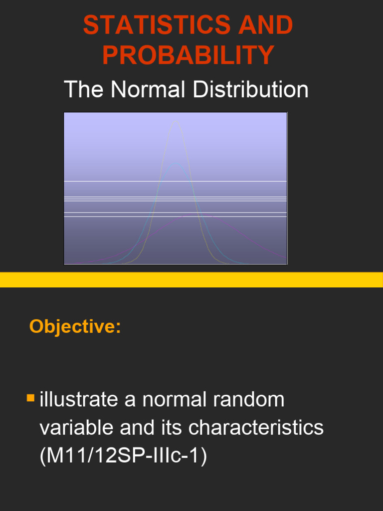 Normal Random Variable and Its Characteristics | PDF | Probability Distribution | Normal ...