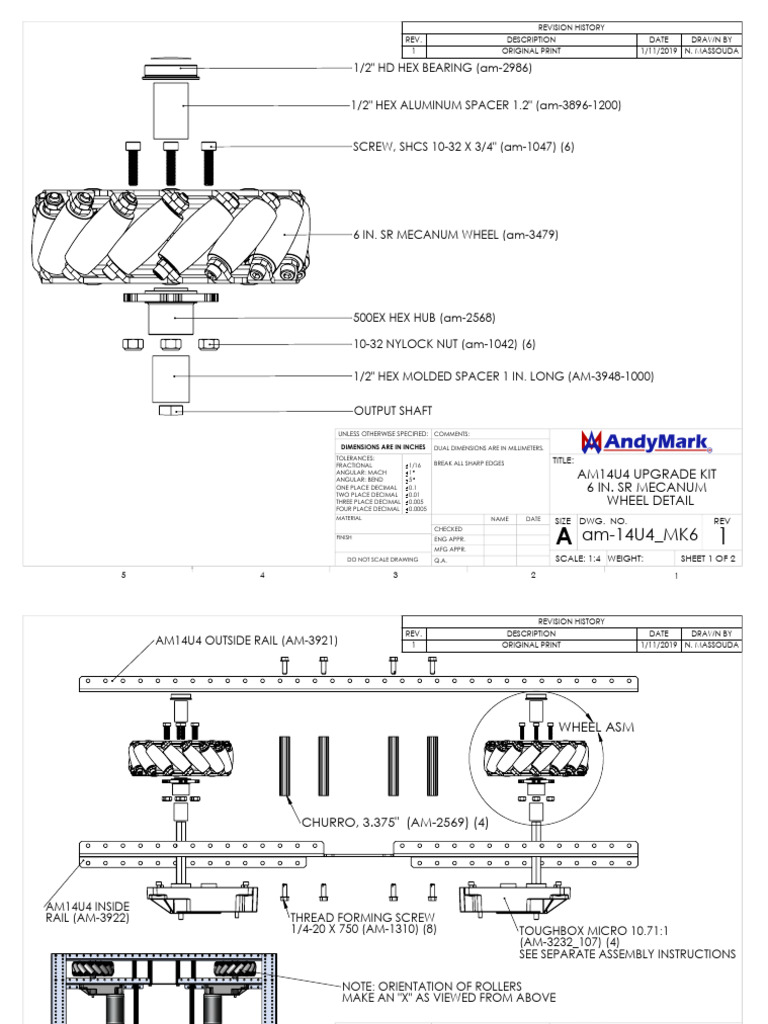 MK-688 Upgrade Kit Overview | PDF | Screw | Mechanical Engineering