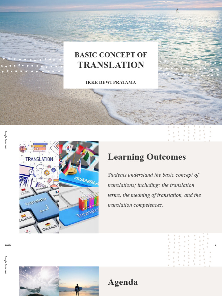 Basic Concept of Translation | PDF | Translations | Communication