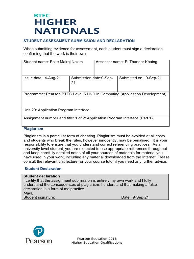 API-Assignment_1 | PDF | Software Development Kit | Soap